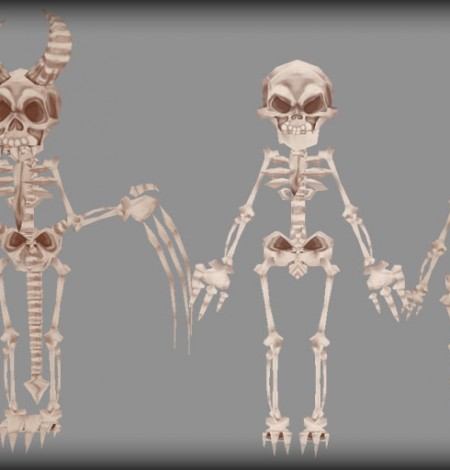 Mecanim Skeletons Pack - 3D Sauce