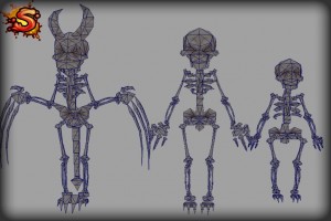 Mecanim Skeletons Pack - 3D Sauce